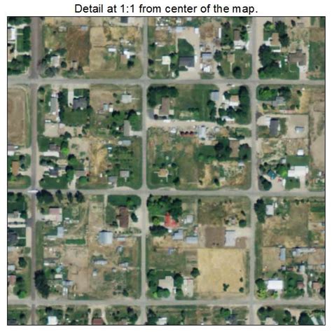 Aerial Photography Map Of Levan Ut Utah