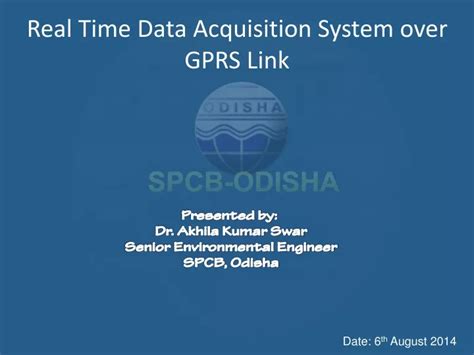ppt real time data acquisition system over gprs link powerpoint presentation id 8967593