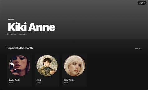 GitHub Randalab6 Spotify Profile App A Web App To Display Spotify Profile Data
