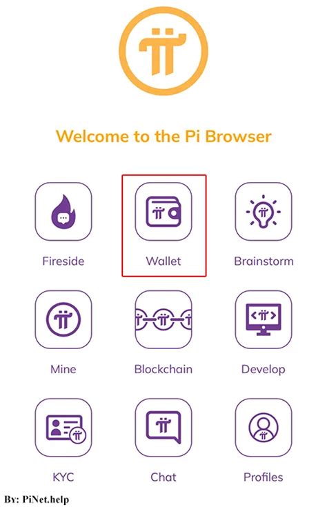 create pi network wallet pi network