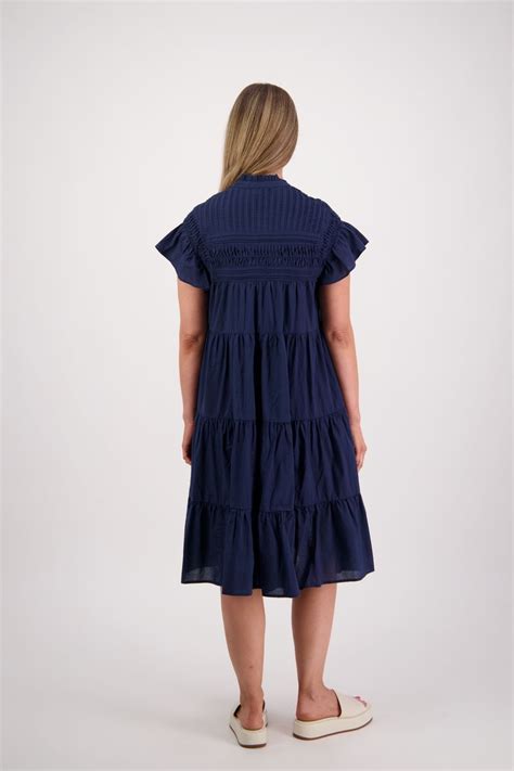 Sonia Dress Navy Spacecraft Creative