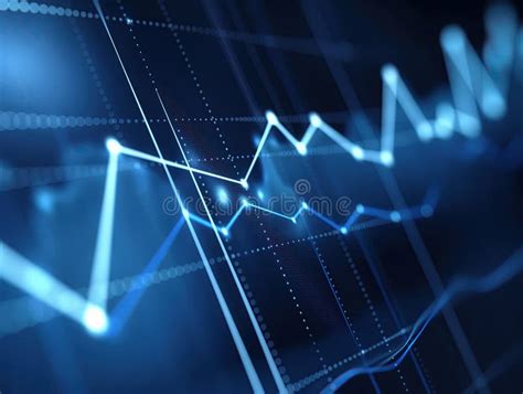 Dynamic Growth Abstract Financial Chart Visualization Stock Image Image Of Success Trends