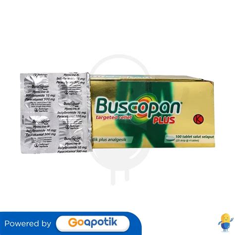Jual Buscopan Plus Box 100 Tablet Shopee Indonesia