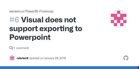 Visual Does Not Support Exporting To Powerpoint Issue 6 Weiweicui
