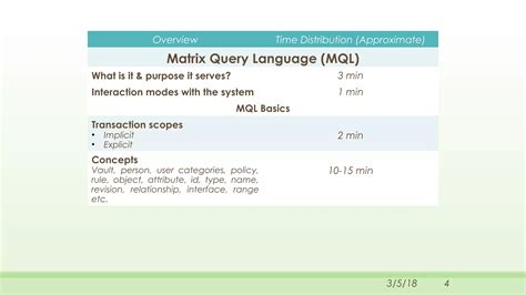 Enovia Collaboration Platform And Matrix Query Language Ppt