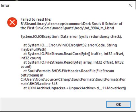 ds2 modding question unpacking with umx throws an error message r