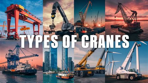 Different Types Of Cranes Available For Project Useful 8tips
