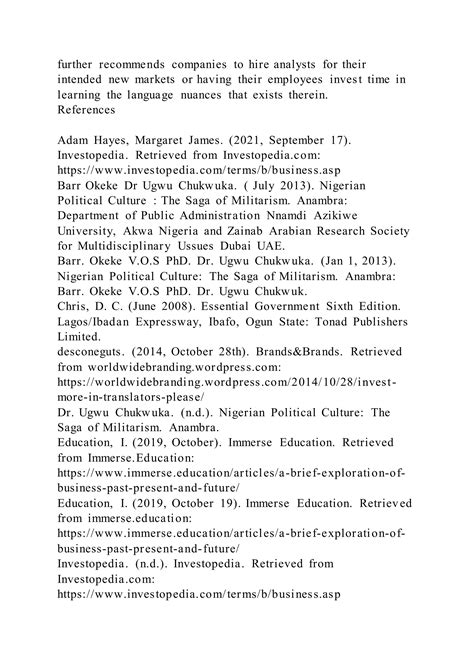 Cross Cultural Misunderstanding In Businesses Language Misinterpr Docx