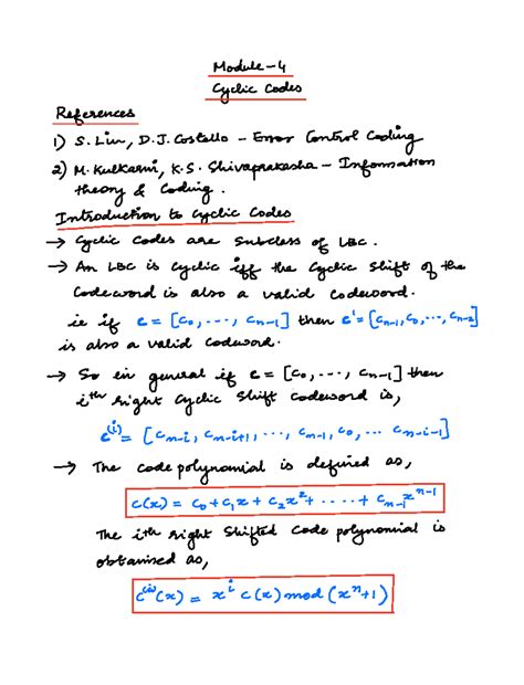 Module 4 Set Akk Information Theory And Coding Studocu