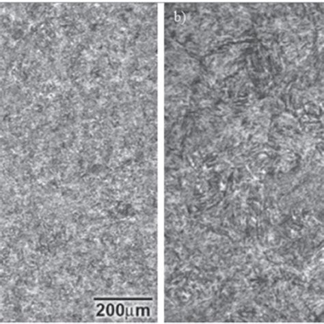 Microstructure Of Specimens With A Toughness Of 30 J After Quenching
