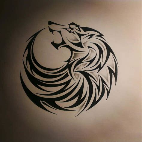 100 Tribal Wolf Wallpapers