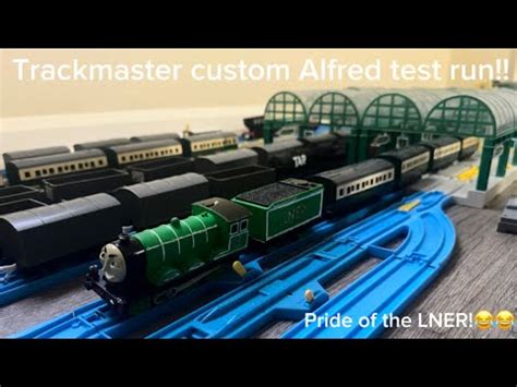 Trackmaster Custom Alfred Review Test Run Youtube