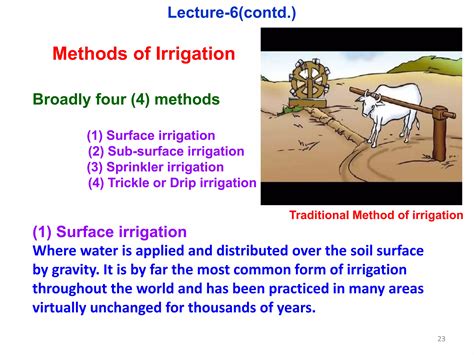 Lecture 6 Ce 1005 Irrigation And Flood Control By Rabindra Ranjan Saha