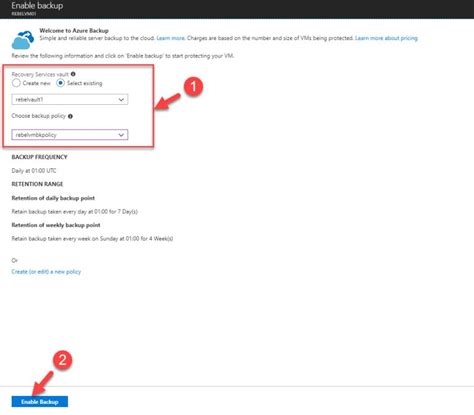 Step By Step Guide To Protect Azure Vm Using Azure Backup Rebeladmin