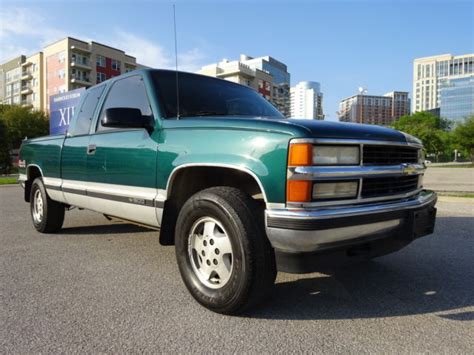 1995 Chevrolet K1500 Silverado Extcab V8 57l 4x4 Auto Tx No Rust Warranty