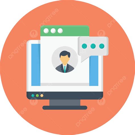 Interview Illustration Conference Video Vector Illustration