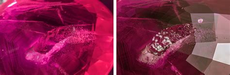 Ruby With Interesting Synthetic Overgrowth