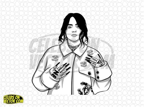Billie Eilish Vector Svg Vectorency