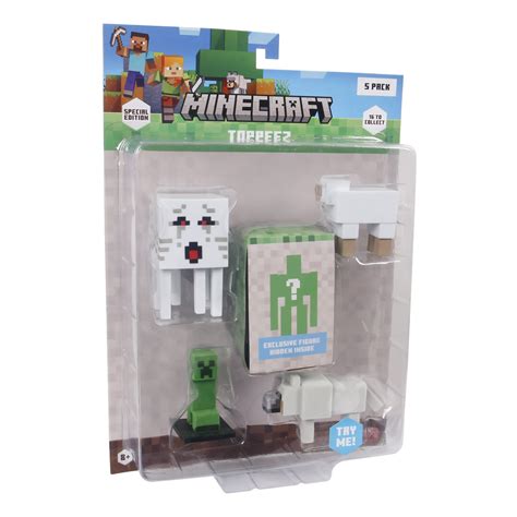 Køb Minecraft 3d Special Edition Figure 5 Pack Blister Sheep