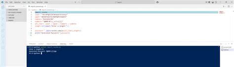 🚀 Successfully Generated A Random Password Using Python Samathanaprabu S