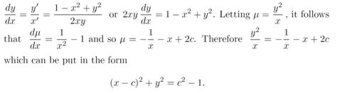 Differential Equations