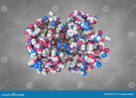 No Nitric Oxide Gas Molecule Consisting Of Nitrogen And Oxygen Atoms And Molecules Cartoon