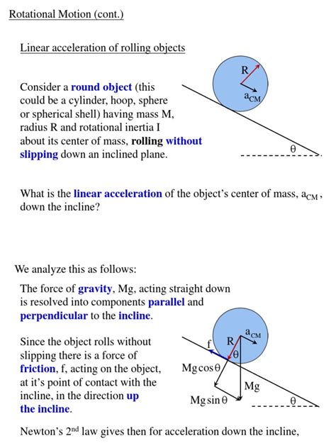 Physics Rotation Pdf Rotation Around A Fixed Axis Angular Momentum
