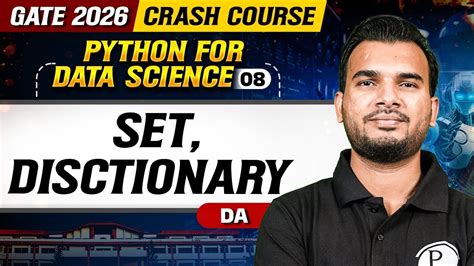 Python For Data Science 08 Set Disctionary Gate Da Gate 2026