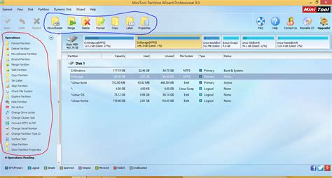 Minitool Partition Wizard 9