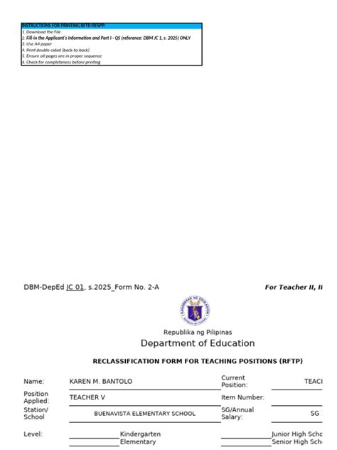 Do 24 20225 Reclass Forms Checklist Omnibus Rftp Rfspp Pdf