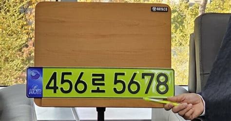 8천만원 이상 고가 업무용 승용차에 ‘연두색 번호판 도입