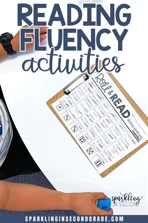 Fluency Activities Sparkling In Second Grade Fluency Activities