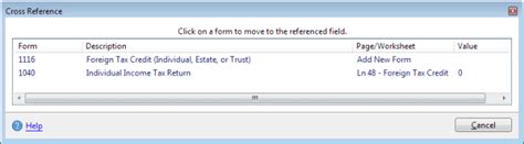 Cross Reference Feature