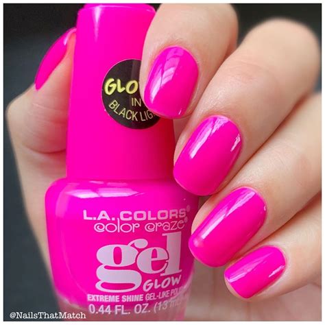 La Colors Nail Polish Pink Bubbles At Freda Williams Blog