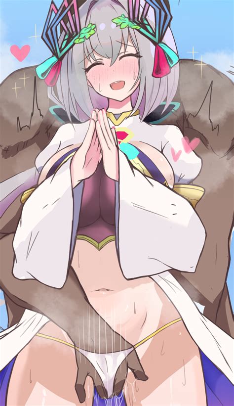 Rule 34 Absurdres Ancie Blush Breasts Card En Ciel Closed Eyes Female