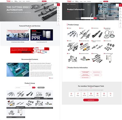 New Thk Europe English Website Is Now Open｜company｜company Information｜thk Official Web Site