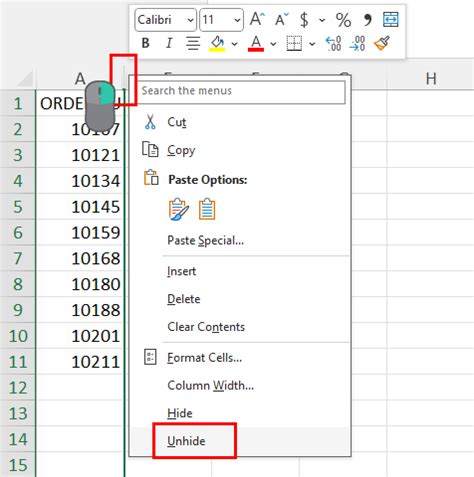 9 Ways To Unhide Columns In Microsoft Excel How To Excel