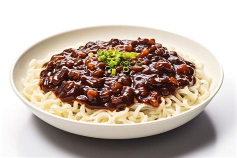 짜장면 사진 프리미엄 사진