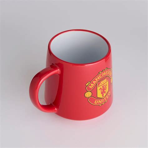 Buy Manchester United Large Base Mug Red Manchester United Store