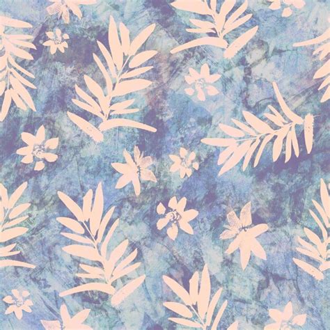 Premium Photo Cute Pink Twigs Decorative Seamless Pattern Repeating Background Tileable