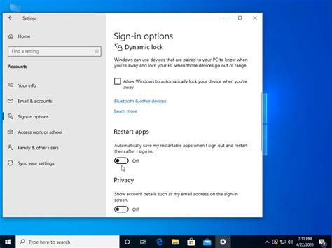 Restart Apps Should Be Moved To The Apps Section R Windows