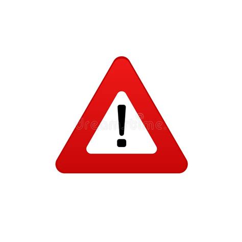Vector Rojo Alerta De La Muestra Del Peligro Ilustración Del Vector
