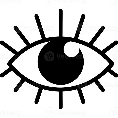 Eye Outline Icon 55108734 Png