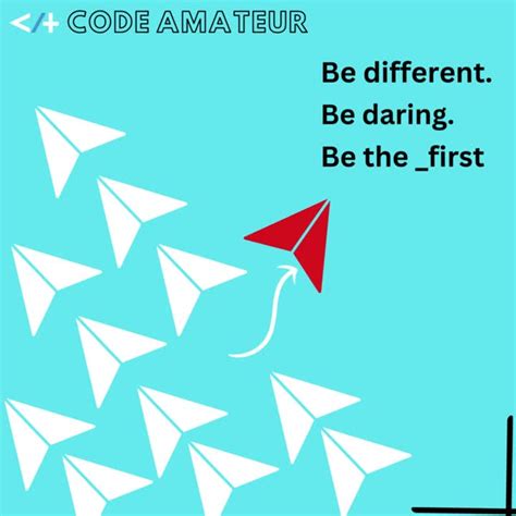 Code Amateur On Linkedin Quoteoftheday Motivationalquote Different