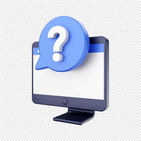 Premium Psd 3d Computer Function Support Center System