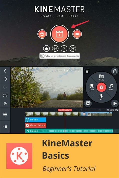 8 steps tutorial for kinemaster beginners 2024