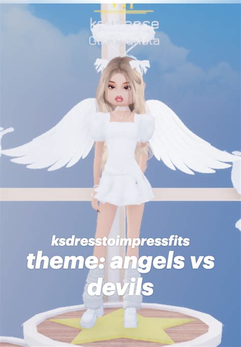Dress To Impress Fits Angels Vs Devils