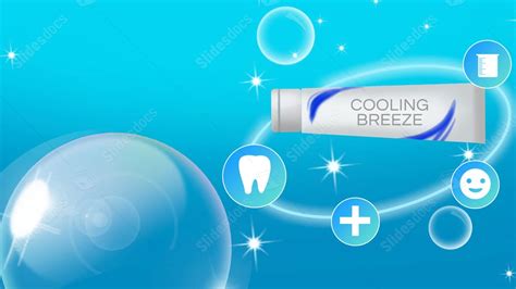 Toothpaste Poster Bubble Care Powerpoint Background For Free Download