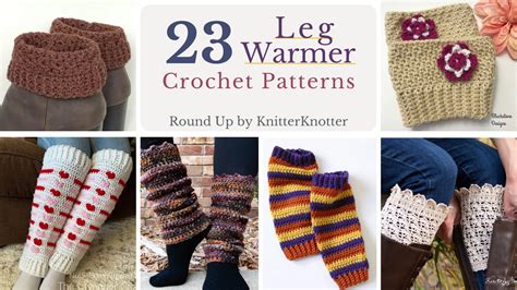 23 Cozy And Cute Crochet Leg Warmer Patterns Knitterknotter