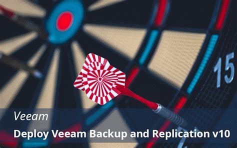 Veeam Backup Deploy Veeam Backup And Replication V VGyan In